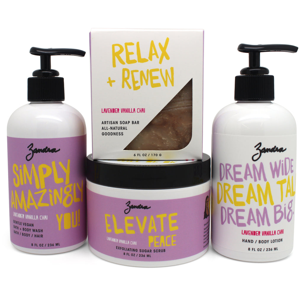 InspireHER Kit - Lavender Vanilla Chai – Zandra Beauty
